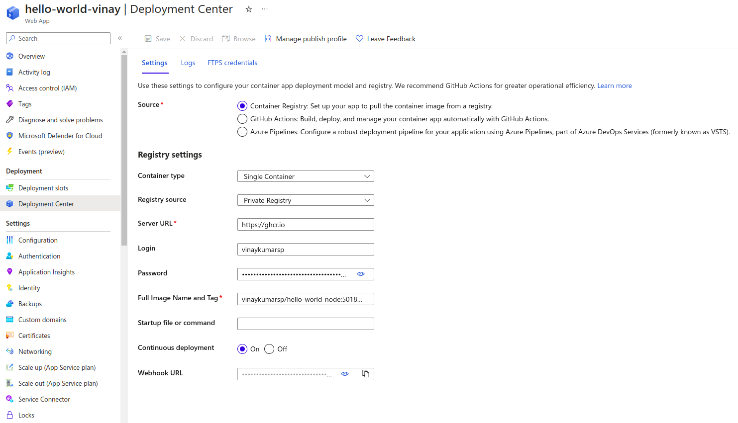 Deploying Docker Image To Azure App Service Using Github Actions Suketa Tech