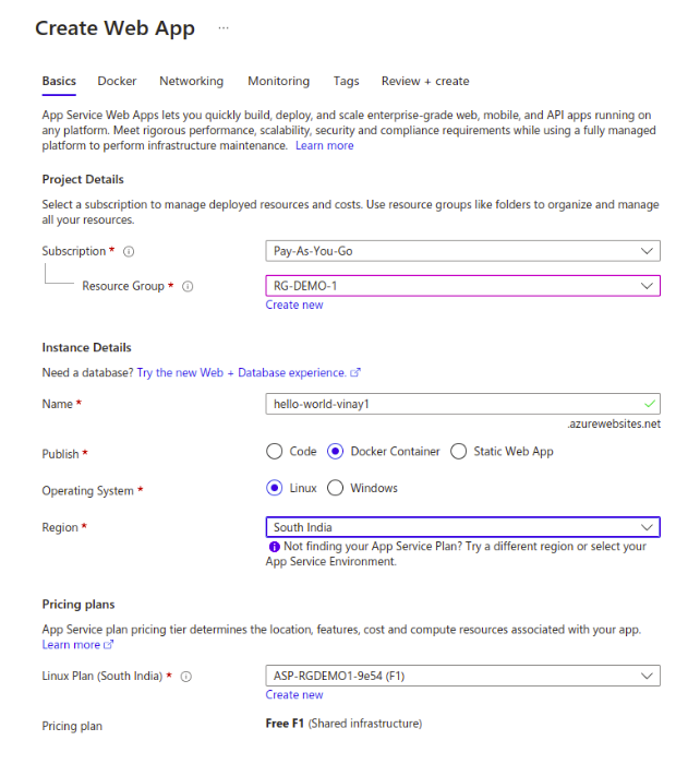 Deploying Docker Image To Azure App Service Using Github Actions Suketa Tech